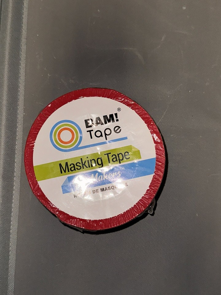 Red Bam Masking Tape for Makers | 1 Roll | 2 inch x 60 Yards | eBay