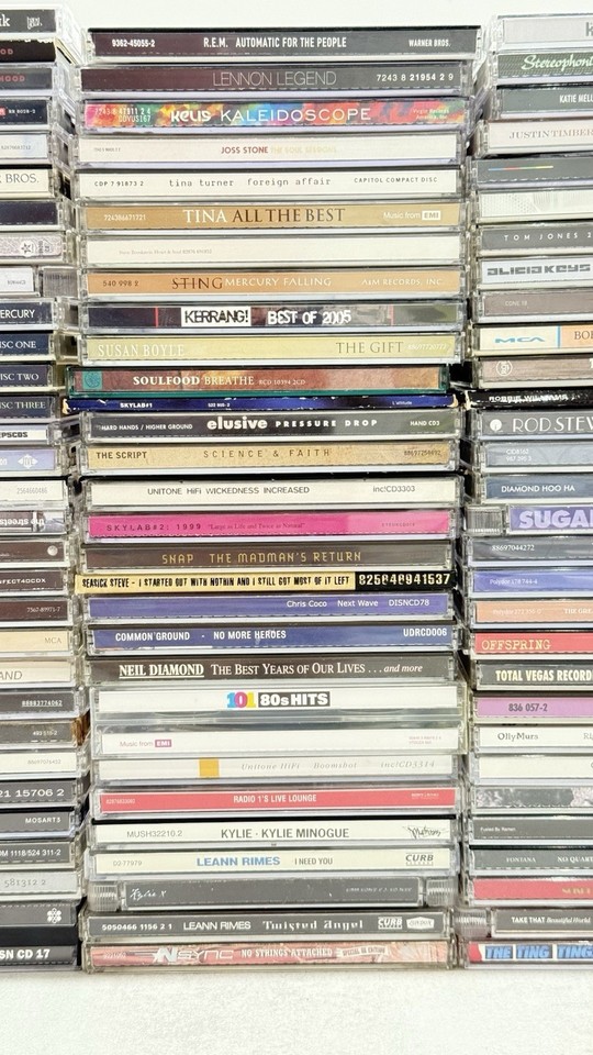 148 CD Job Lot Collection Bundle Rock Pop Electronic Various Soundtrack ...