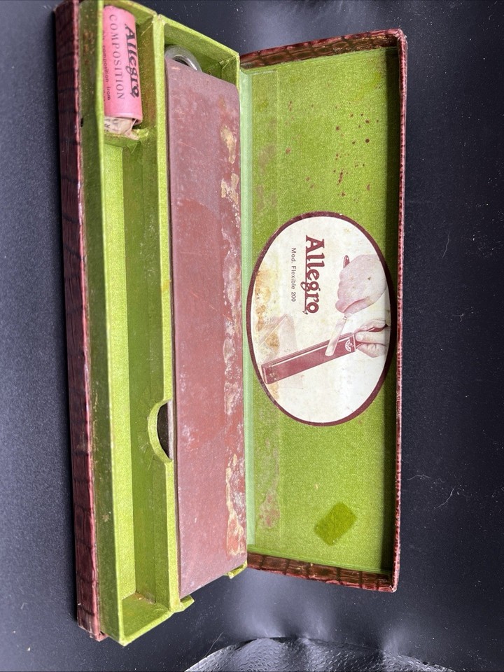 Vintage Lot - ALLEGRO SHAVING RAZOR BLADE SHARPENER - Switzerland Model ...