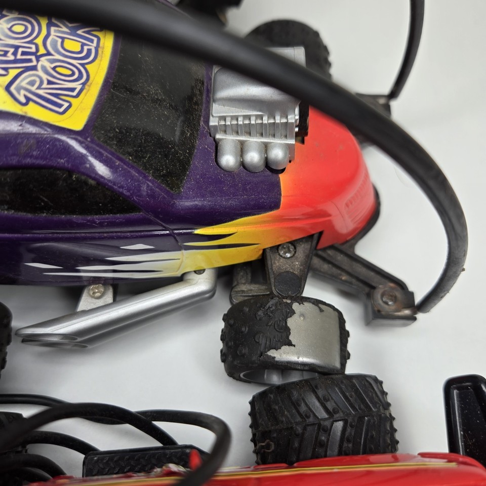 Vtg Lot Untested RC Trucks Submarine Car Mattel TYCO Hot Rocker Off ...