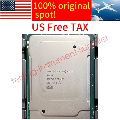 Intel Xeon 5215r Gold 5215 QS CPU processor 10 cores 20 threads 2.7ghz ...