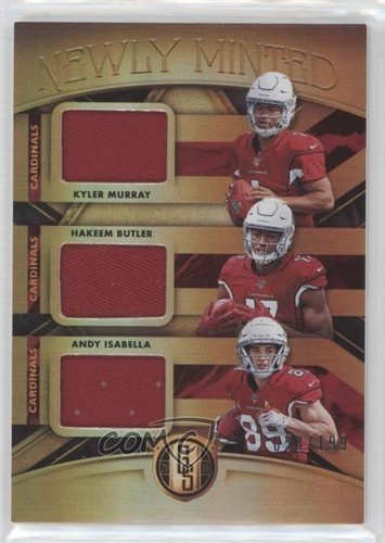2019 Gold Standard /199 Andy Isabella Hakeem Butler Kyler Murray Rookie ...