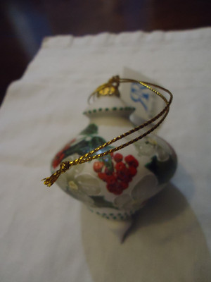 2000 RHYN-RIVET HAND PAINTED CHRISTMAS TREE ORNMENT | eBay