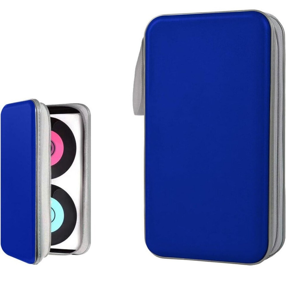 Disc CD/DVD Case Holder Storage Wallet Portable Organizer Zippper Bag ...