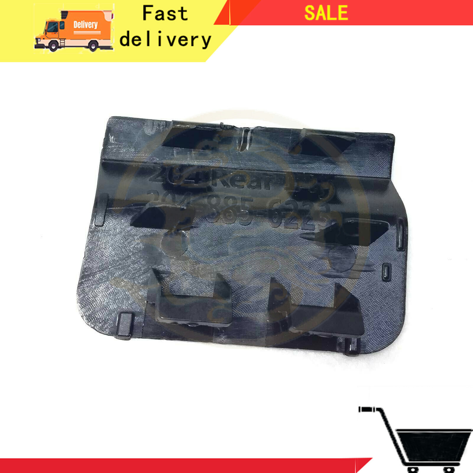 2048856223 Rear Bumper Tow Hook Cover Cap For Mercedes Benz C-class ...