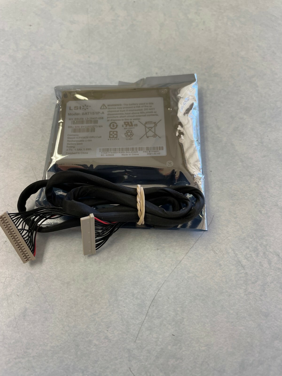 81Y4491,81Y4508,81Y4588 IBM-ServeRAID M5100 Series Battery Kit for IBM ...