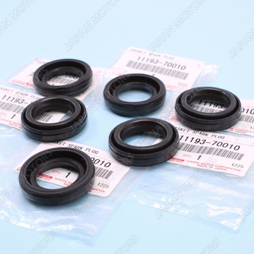 x6 Toyota Avalon Sienna Tundra Lexus Spark Plug Tube Gasket 11193-70010 ...