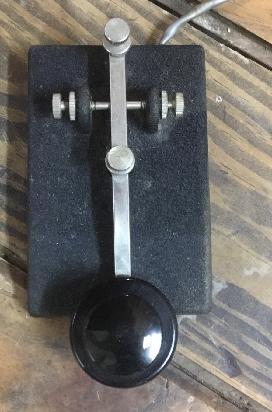 Nye Viking 114-330-001 Master Straight Telegraph Key + Box (very nice ...