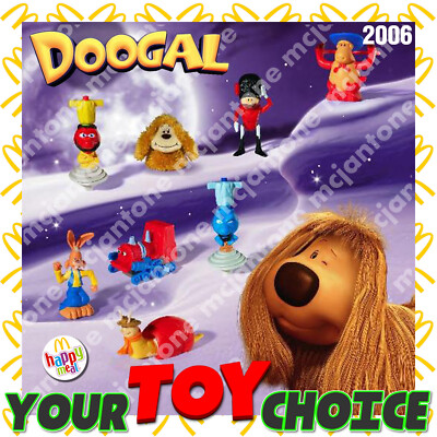 McDonald's 2006 DOOGAL Magic Roundabout CARTOON Dog Locomotive YOUR Toy ...