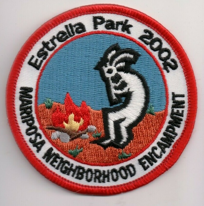 BSA Grand Canyon Council Phoenix Arizona, 2002 Mariposa Encampment ...