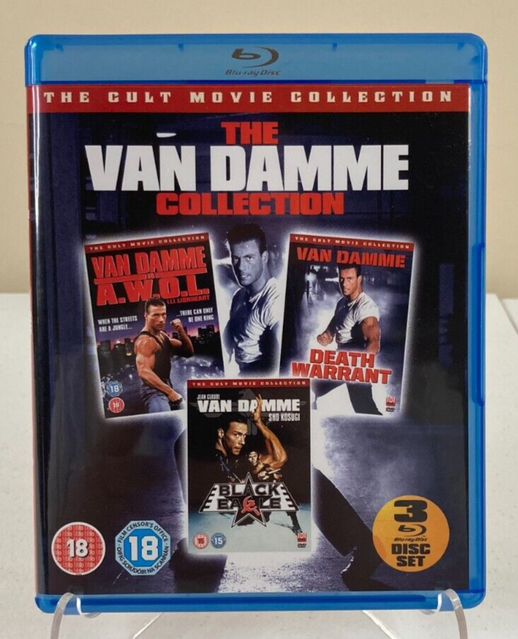 Jean Claude Van Damme Collection Blu-ray Movies AWOL Black Eagle Death ...