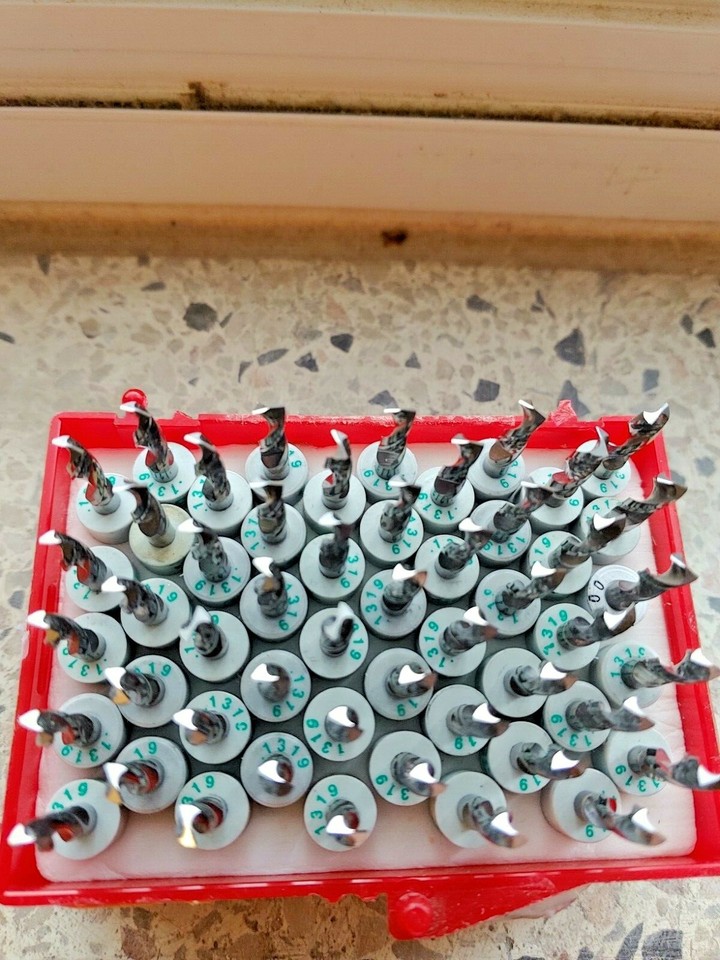 3.35mm/0.1319" 50 PCB DRILL KYOCERA/TYCOM REFURBISHED DRILLS | eBay