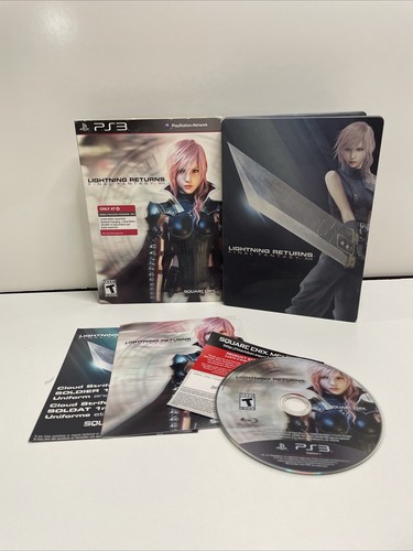 PS3 Lightning Returns: Final Fantasy XIII Steelbook Edition Complete ...