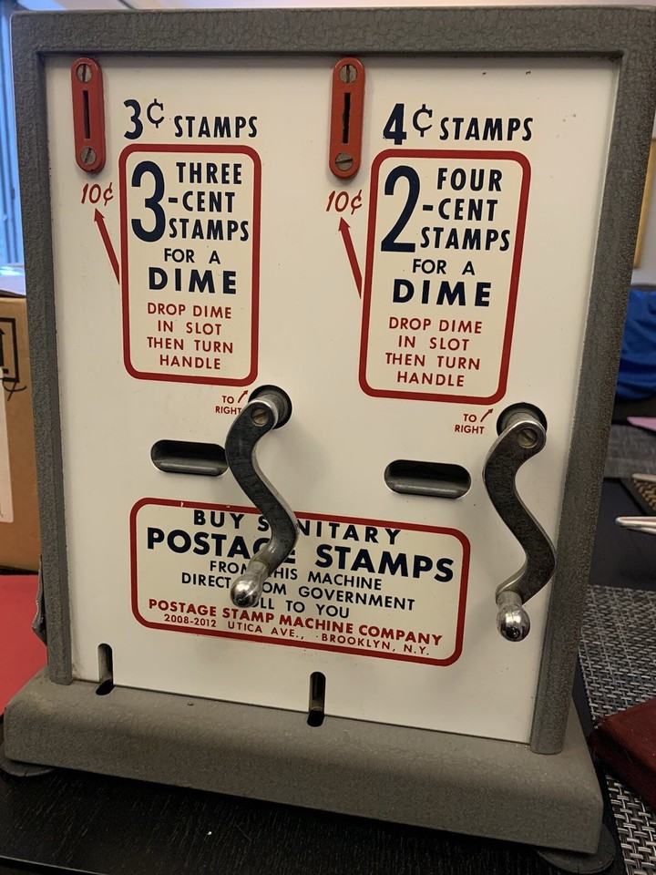 Vintage Postage Stamp Machine Antique Vintage | eBay