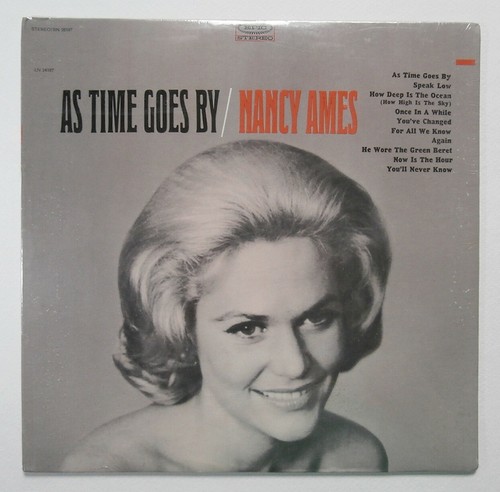Sealed Nancy Ames Vinyl Album – As Time Goes By (1965), Epic Records ...