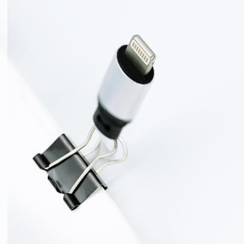 40Pcs Mini Binder Clips, 5/8 inch(15mm), Paper Clamps Micro Size for ...