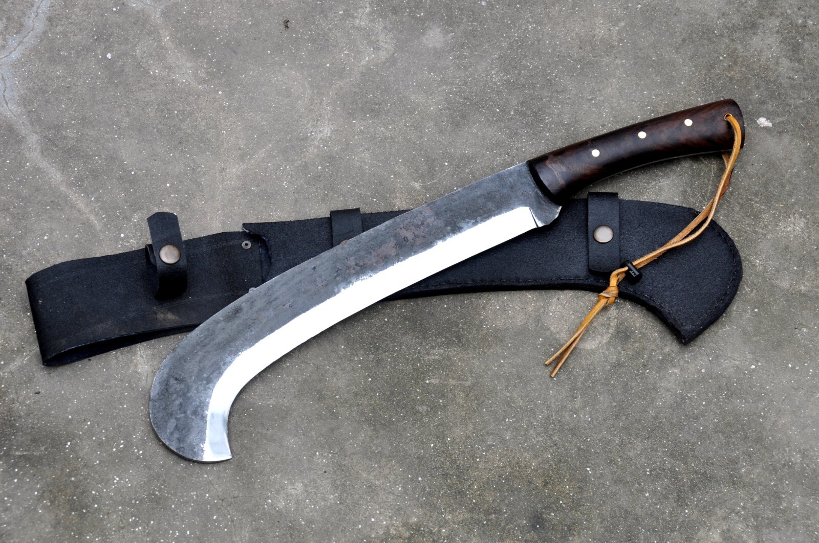 13 inches Blade Sickle Machete-Handmade, Hunting, camping, Tactical ...