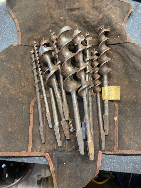 Vintage Bell Systems 20 Piece Auger Set With Original Carrying Pouch | eBay