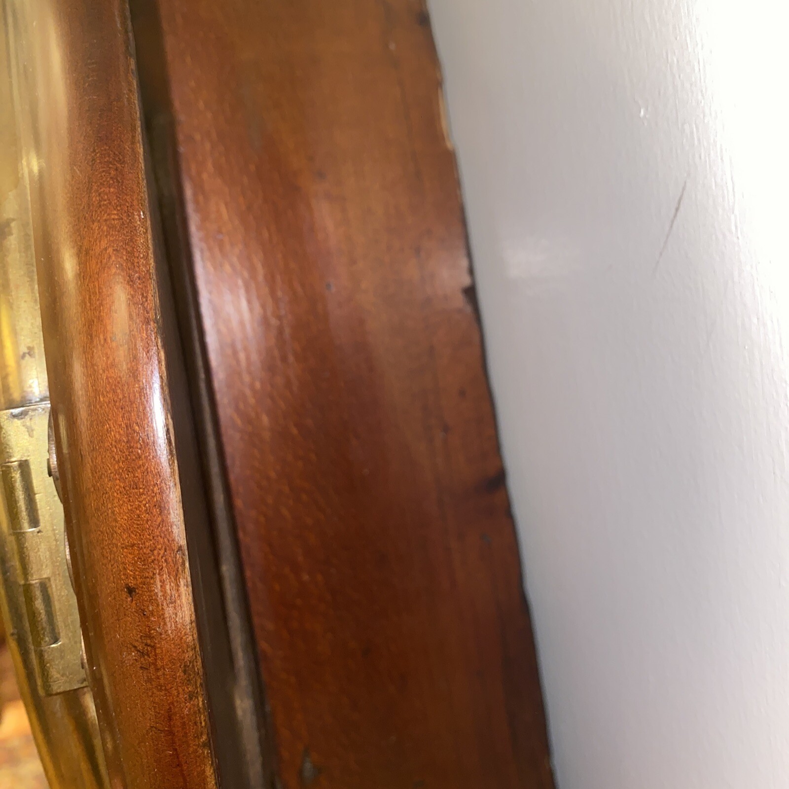 Rare Seth Thomas Drop Down Pendulum Window Clock W/ Roy Bros Plaque | eBay