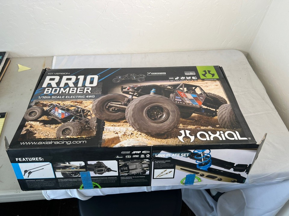 Axial RR10 Bomber Fully Built Custom Upgrades w/Box + TONS OF EXTRA ...