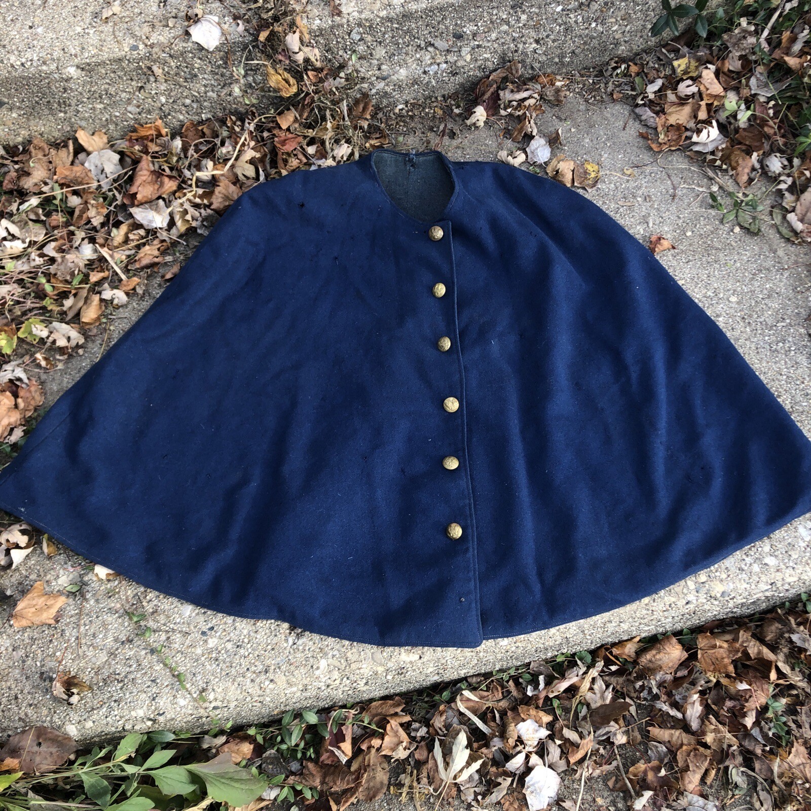 US Army Indian Wars infantry CAPE for The frock coat Early Pattern Orig ...