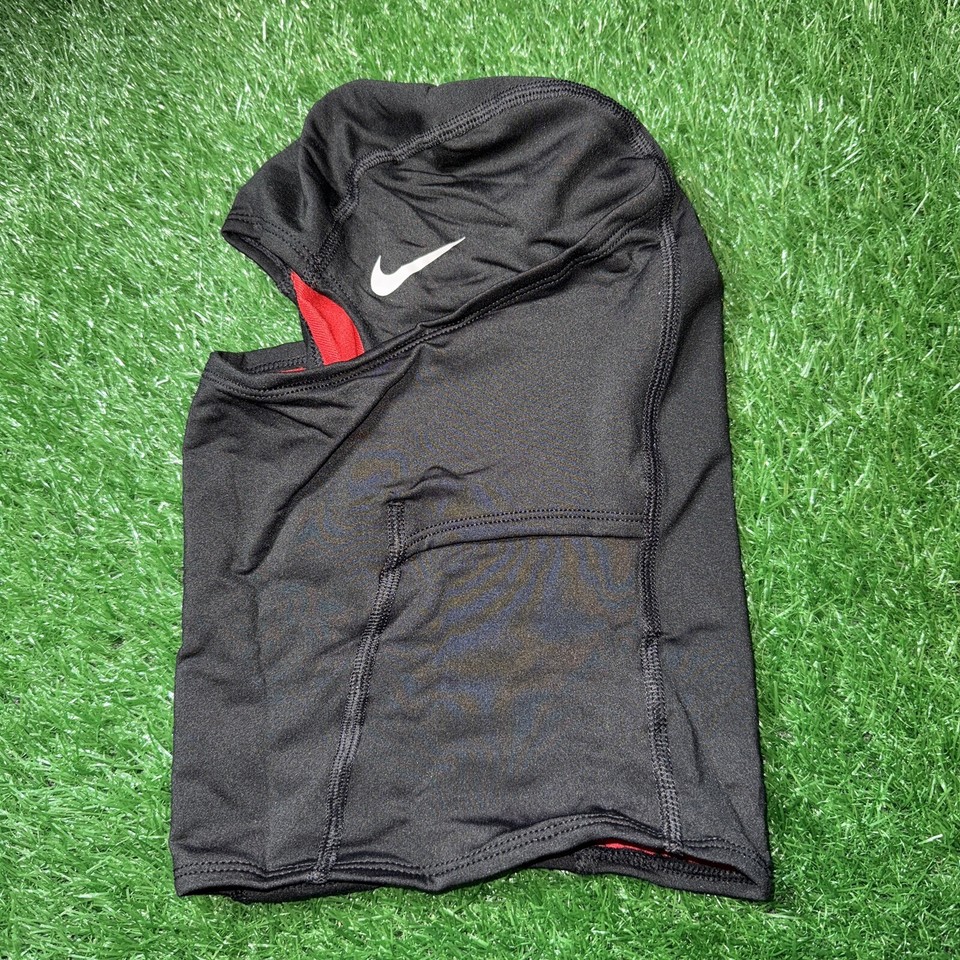 Nike Pro Combat HyperWarm HydroPull Hood Shiesty Ski Mask Black Red New ...