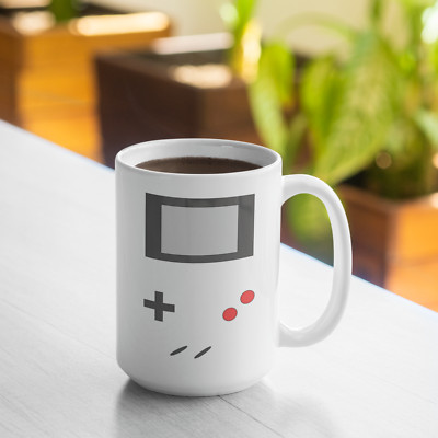 Video Game 15oz Mug - White Coffee Mug - Tea Cup - Nintendo Gameboy ...