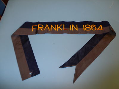 rst003 Civil War US Army Flag Streamer Franklin 1864 | eBay