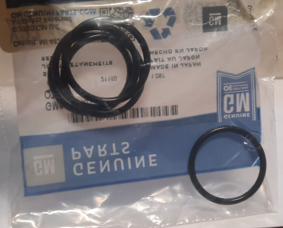 GM #94011602 LOT OF 5 THERMOSTAT BYPASS PIPE SEAL/O-RINGS (2001-2016 GM ...