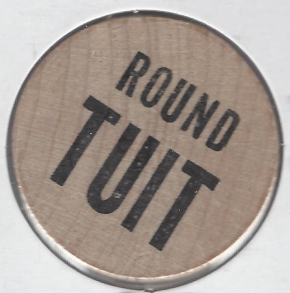 CENTRAL SOFT WATER (Greenville, Ohio) 548-3999, Round TUIT Token ...