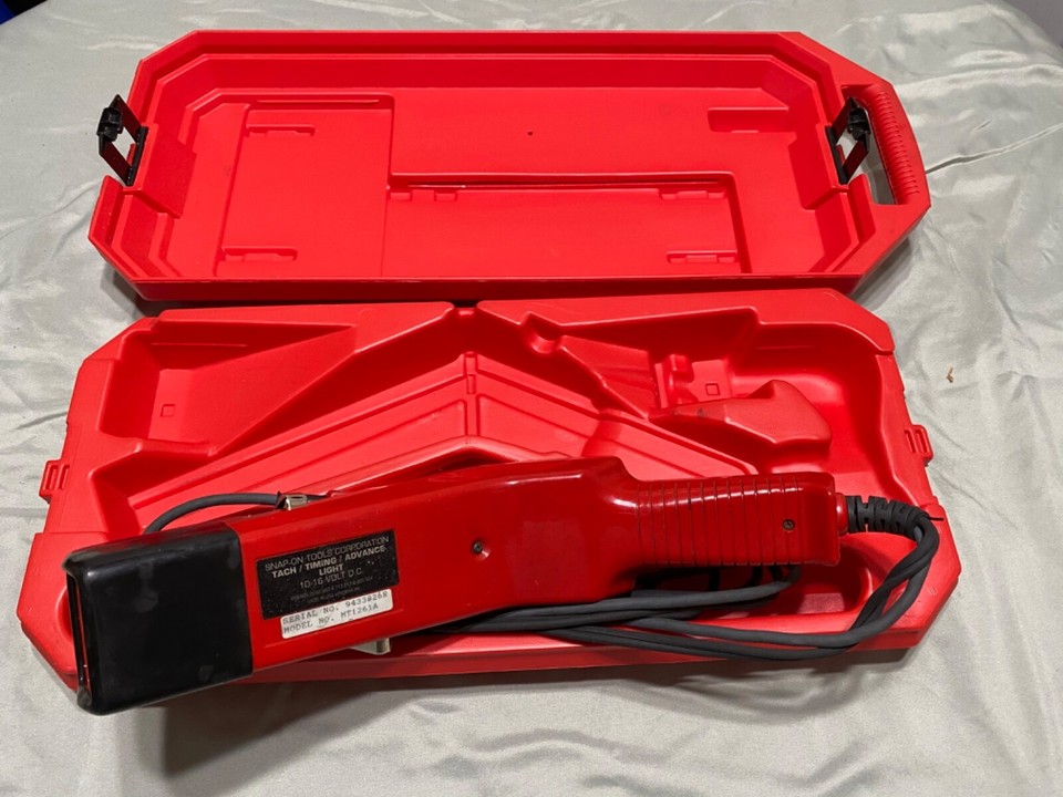 Snap-On MT1261A Tach/Timing/Advance Timing Light W/Box | MY1261A ...