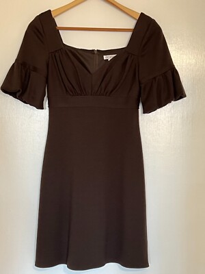 OC by OC Women’s Dress A Line Fit & Flare Chocolate Brown Size 0 | eBay