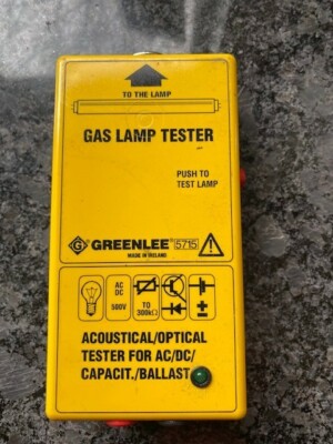 Light & Lux Meters - Gas Lamp Tester