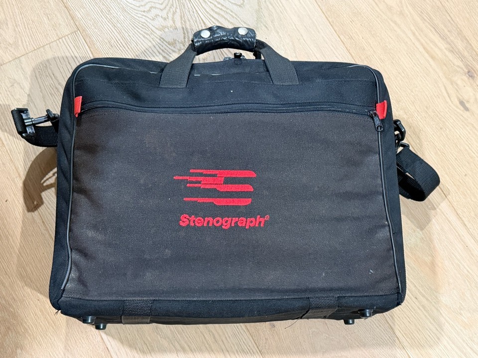 Stentura 200 Stenograph w/ Tripod, Manual, Books, Advertising ...