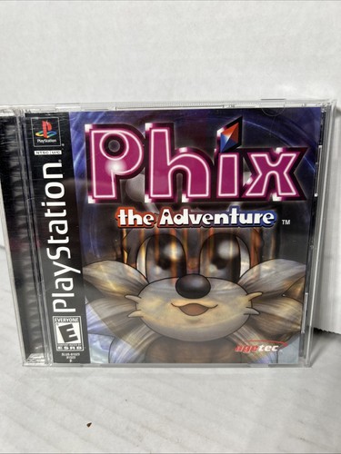 Phix The Adventure ( PlayStation, Ps1, 2003) Agetec Affect Platformer ...