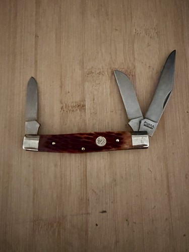 Vintage Puma, 3 Blade Stockman Knife Bone Handle | eBay