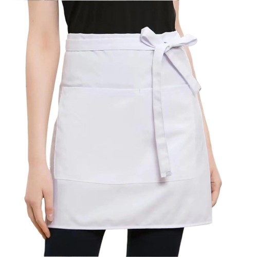 Kitchen Aprons Women Men White Waist Half Chef Costume Adults Cooking ...
