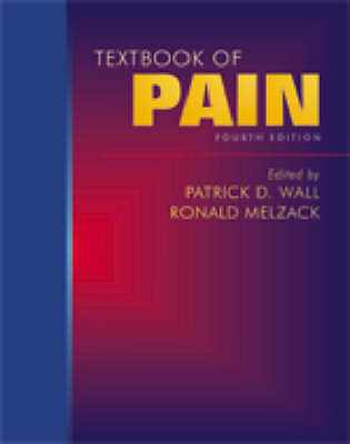 Textbook of Pain by Ronald Melzack, Patrick D. Wall (Hardcover, 1999 ...