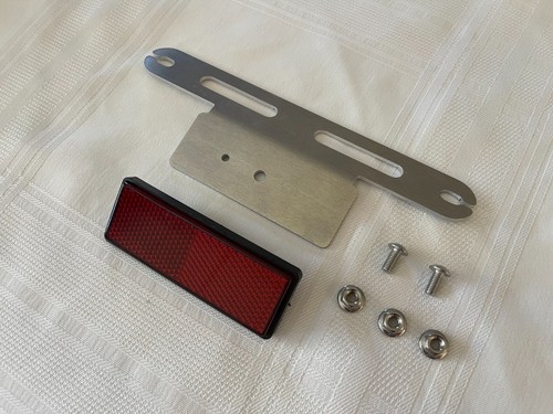Bolt on Reflector Motorbike Motorcycle License Number Plate VIC, TAS ...