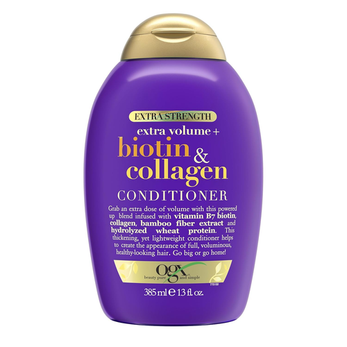 OGX Thick & Full + Biotin & Collagen Extra Strength Volumizing Shampoo ...