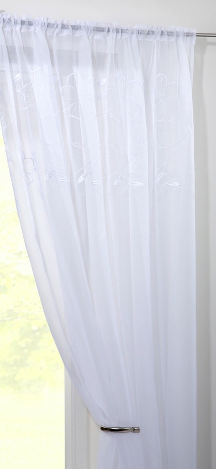 CLEARANCE Quality Voile Net Panels (X 1) - Slot Top & Tab Top - Free ...