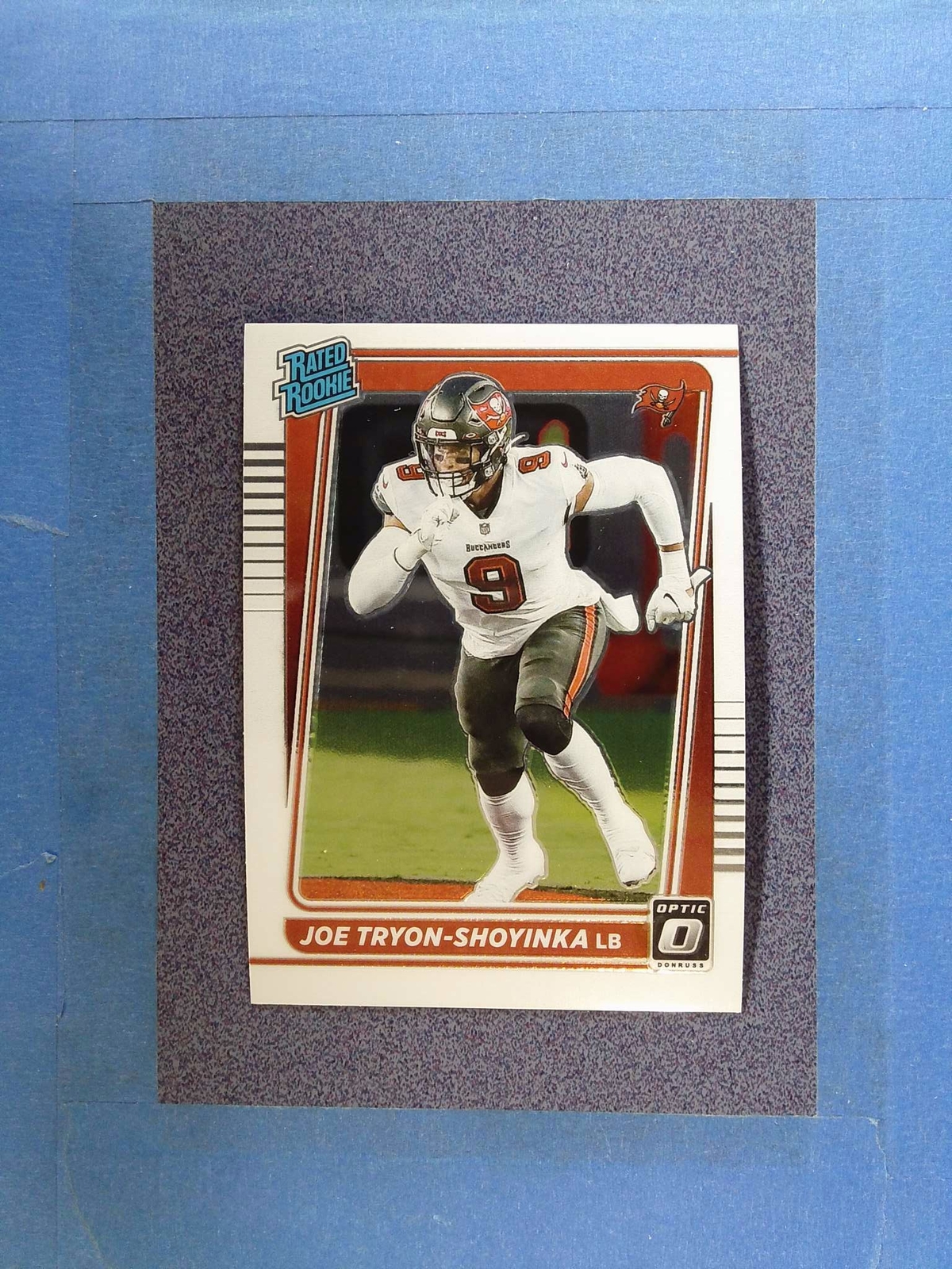 2021 Optic JOE TRYON-SHOYINKA RC #255 Rated Rookie Tampa Bay Buccaneers ...