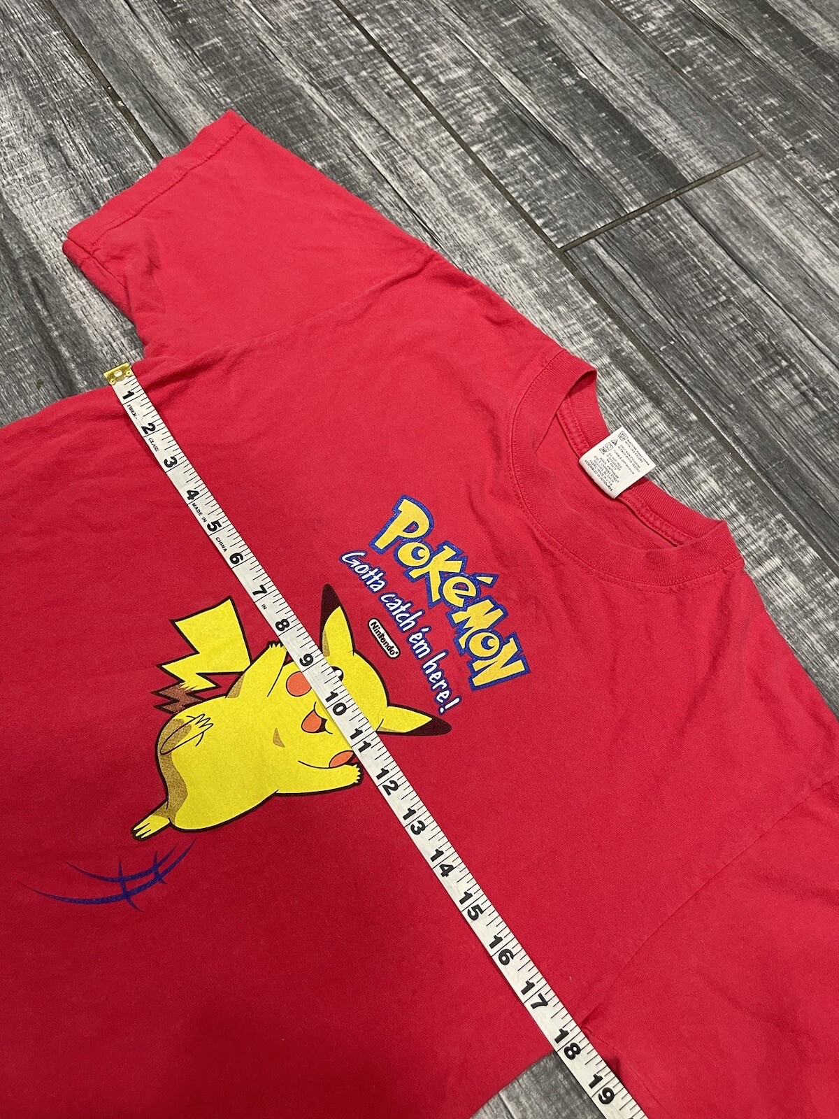 Vintage Pokemon Shirt Pikachu Burger King Promo 90s S… - Gem