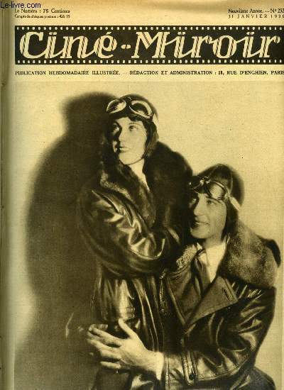 Ciné-miroir n° 252 - Fay Wray et Gary Cooper dans Les pilotes de | eBay