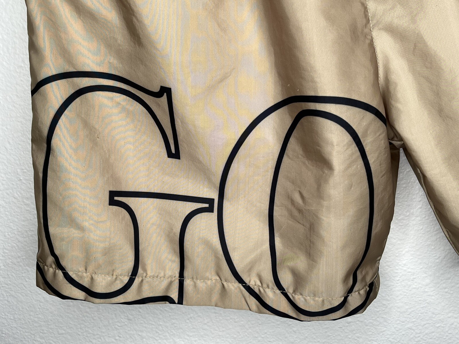 Men’s Large Laced Up by Sneak Gallery GOAT Gold Shorts, Good Condition ...