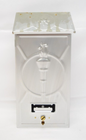 Vintage Fulton Aluminum Finish Letter Drop Mail Box with Keylock #A-128 ...
