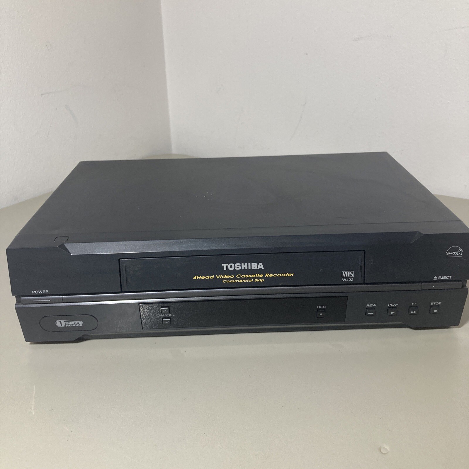 Toshiba W-528 4 Head Video Cassette Recorder - Black for sale online | eBay