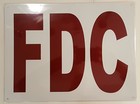 FDC SIGN (ALUMINUM 12X16)-REF24-1027 | eBay