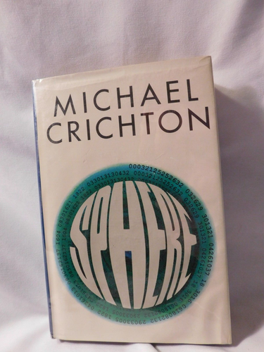 SPHERE by Michael Crichton 1987 First Edition Book Club HC DJ | eBay