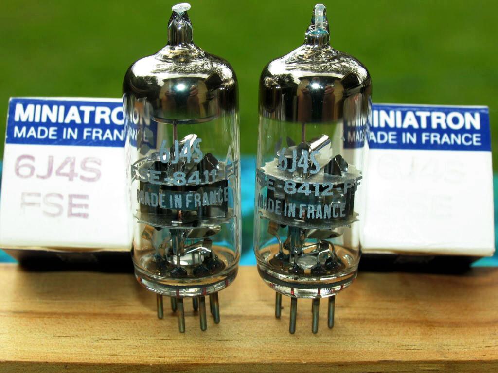 Thomson France FSE 6J4S 8412 6J4 triode NIB NOS premium military tube ...